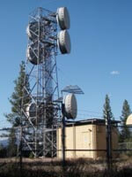 Two Way Radio Towers California Oregon Washington Nevada Idaho Montana ...